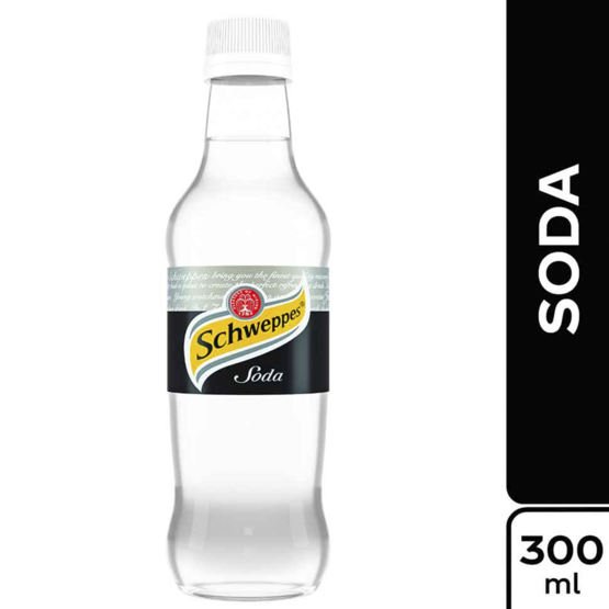Schweppes Soda Vidrio x 300 ml